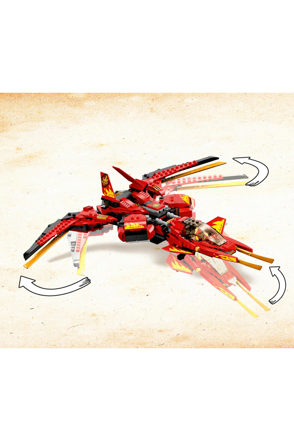 LEGO Ninjago Kai Fighter 71704 | wehkamp