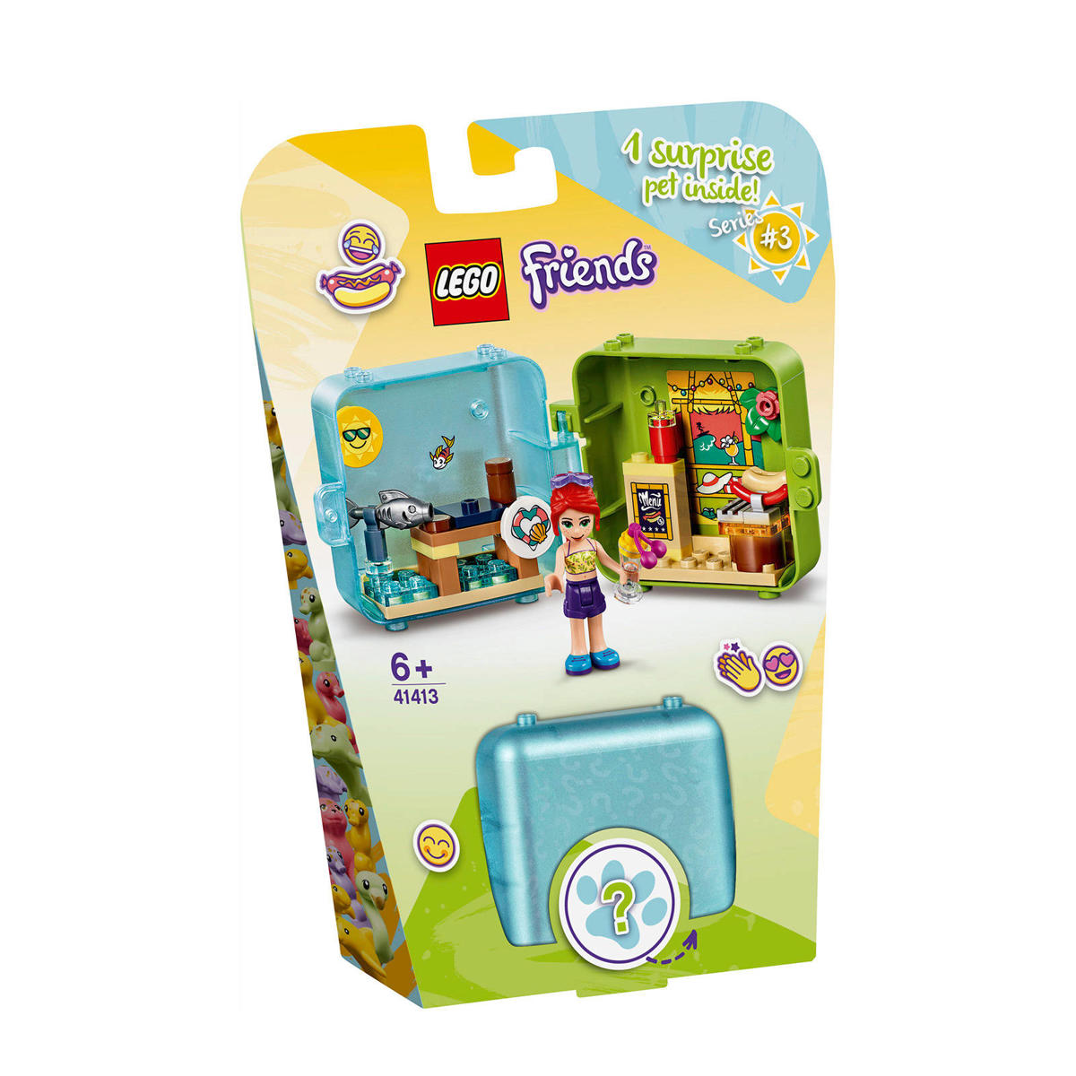 LEGO Friends Mia's Zomerspeelkubus 41413 | wehkamp