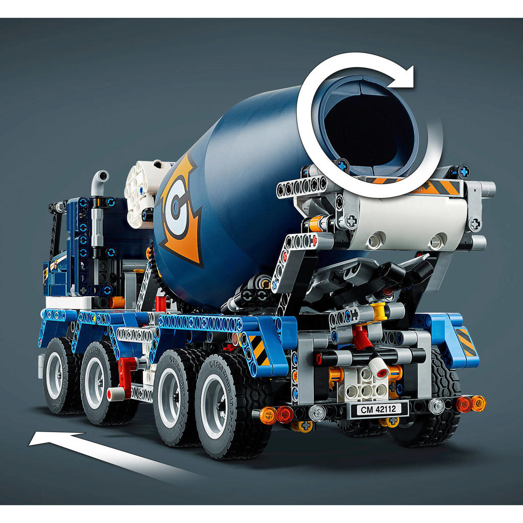 LEGO Technic Betonmixer 42112 | wehkamp