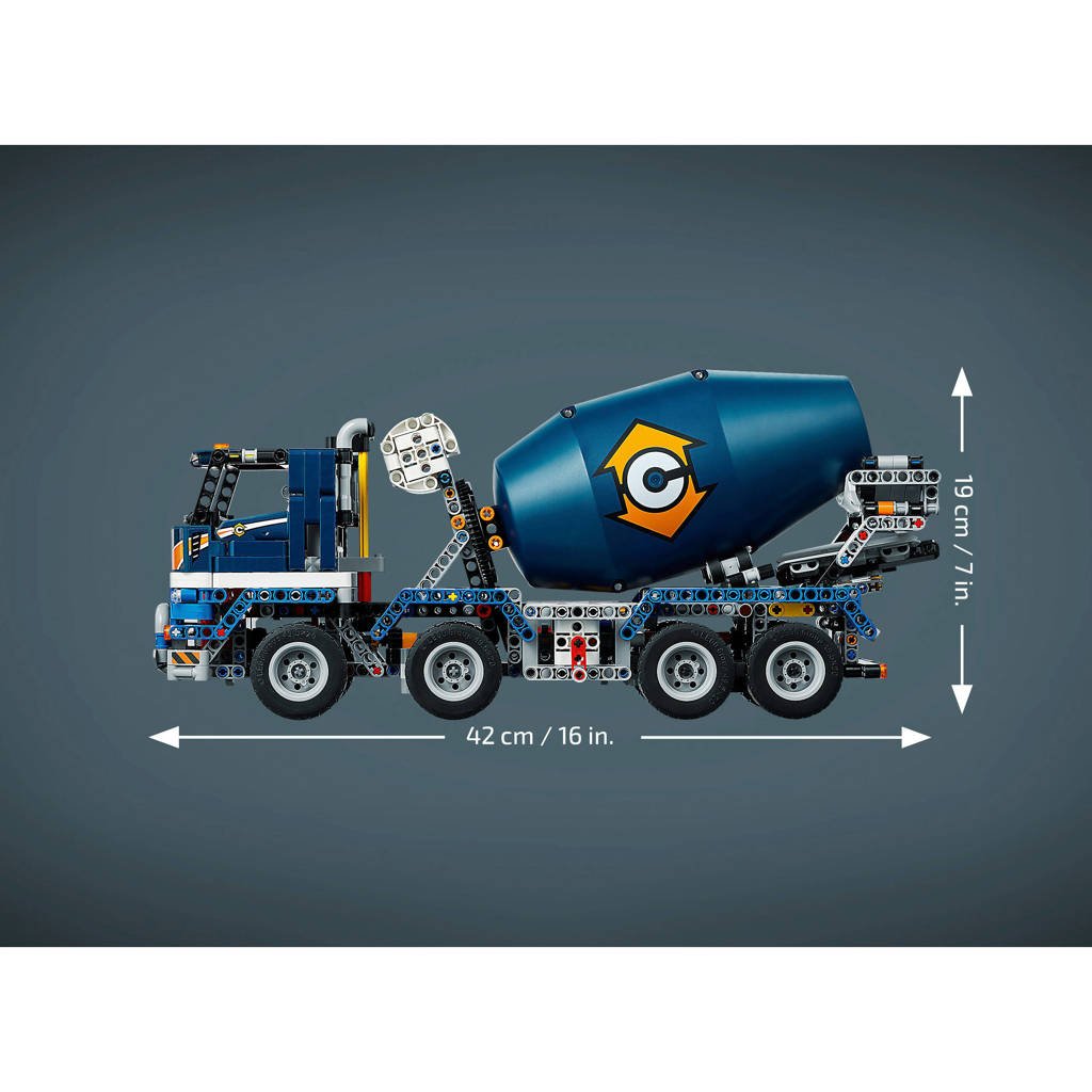 LEGO Technic Betonmixer 42112 | wehkamp