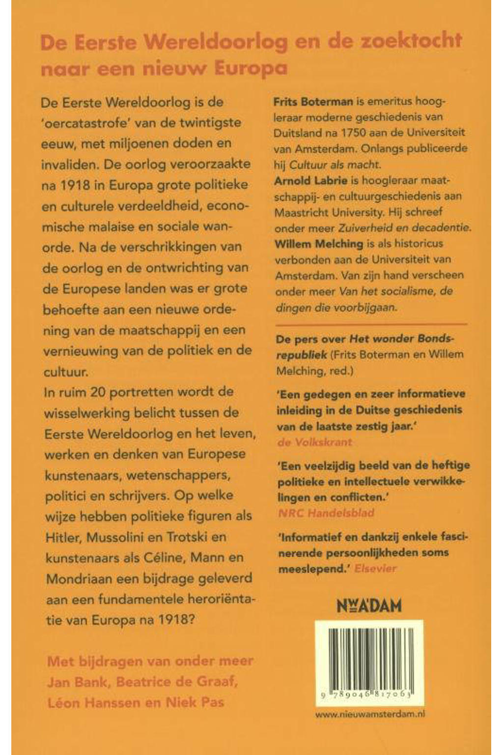 Frits Boterman, Willem Melching en Arnold Labrie Na de catastrofe | wehkamp