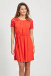 VILA jurk oranje | wehkamp