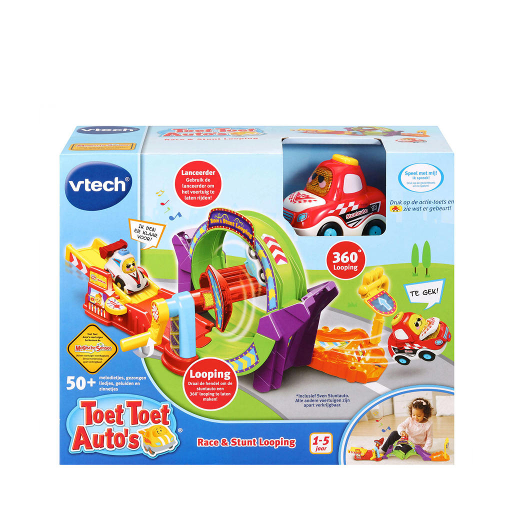 VTech Toet Toet Auto's Race & Stunt Looping | wehkamp
