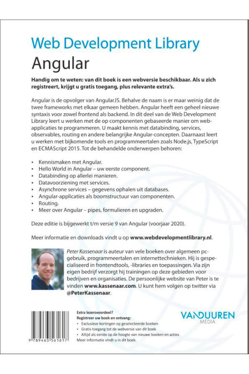 Peter Kassenaar web development library: Angular | wehkamp