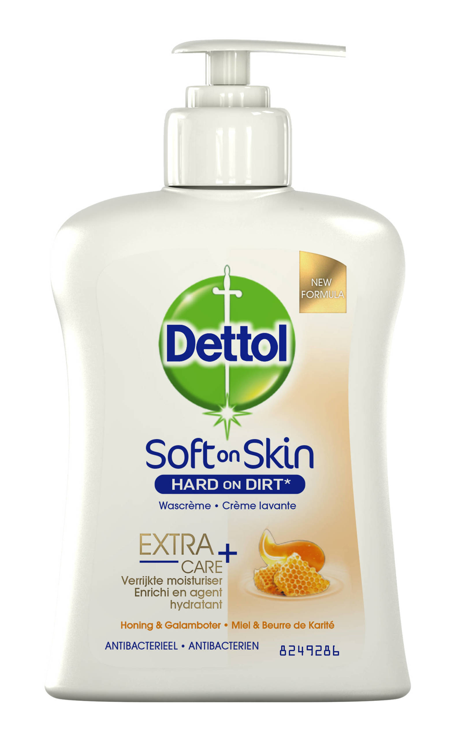 Dettol handzeep Care+ Honing & Shea - 250 ml | wehkamp