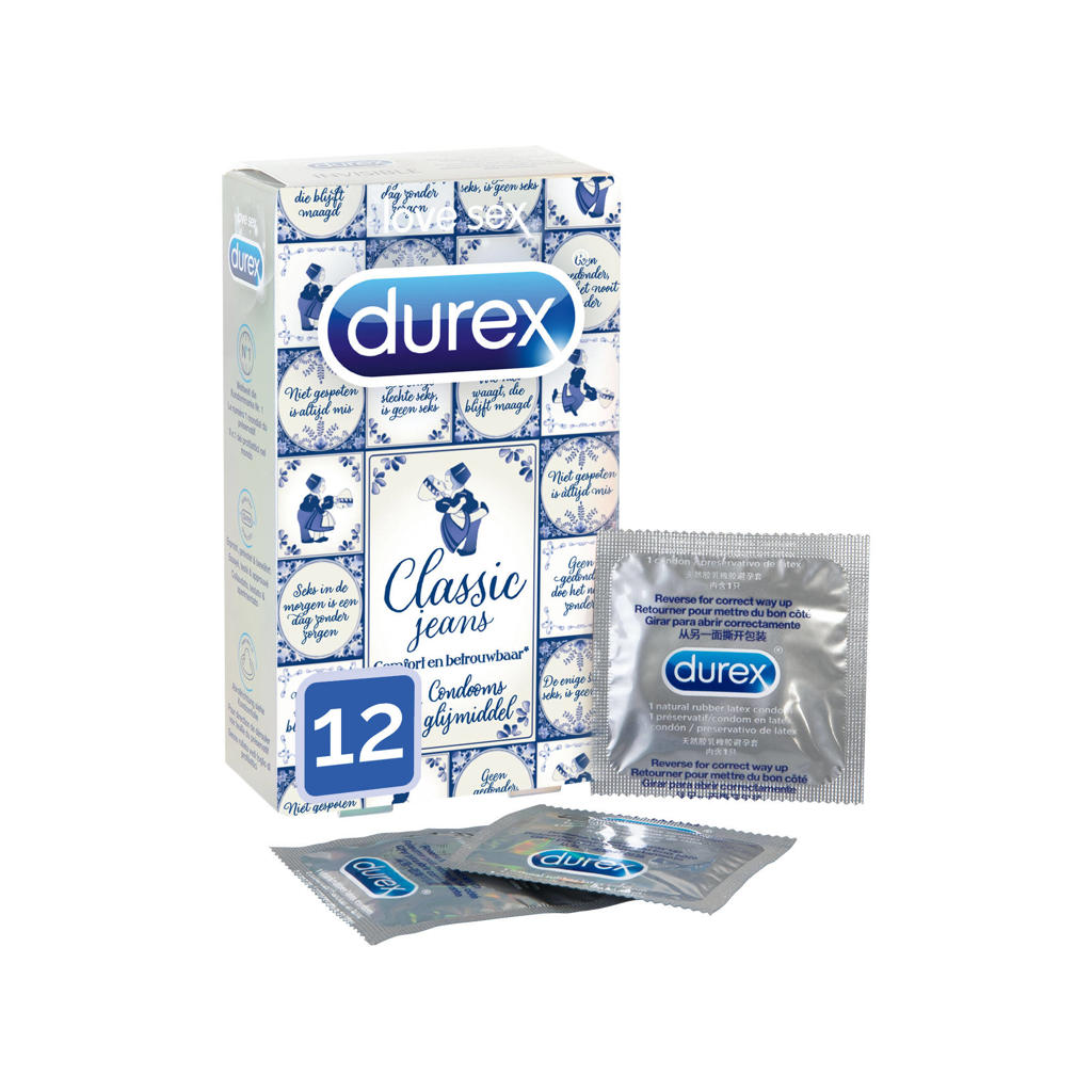 Durex Classic Jeans Condooms 12 Stuks Wehkamp