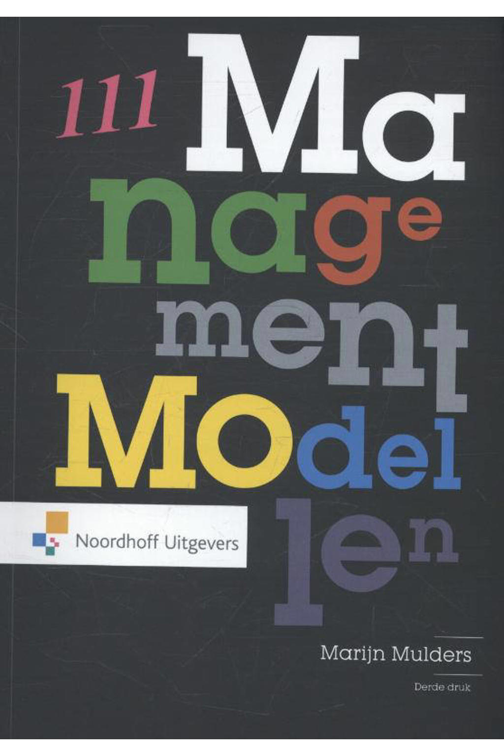 Marijn Mulders 111 Managementmodellen | wehkamp