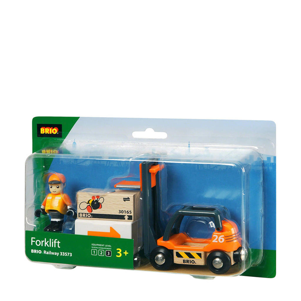 Brio houten Vorkheftruck - 33573 | wehkamp