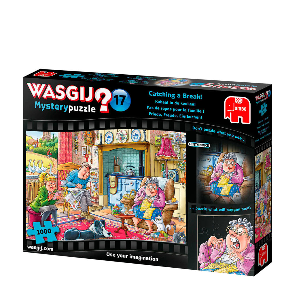 Wasgij Wasgij Mystery 17 INT - Kabaal in de Keuken! legpuzzel 1000 stukjes | wehkamp