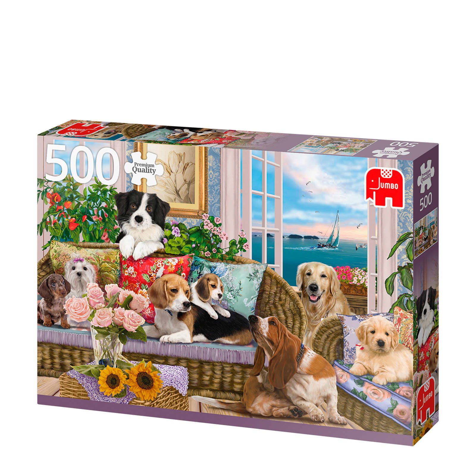Jumbo PC Furry Friends legpuzzel 500 stukjes | wehkamp