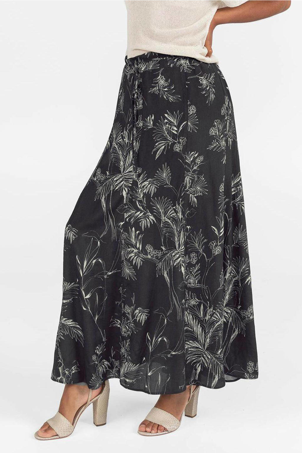 Expresso rok met all over print zwart | wehkamp