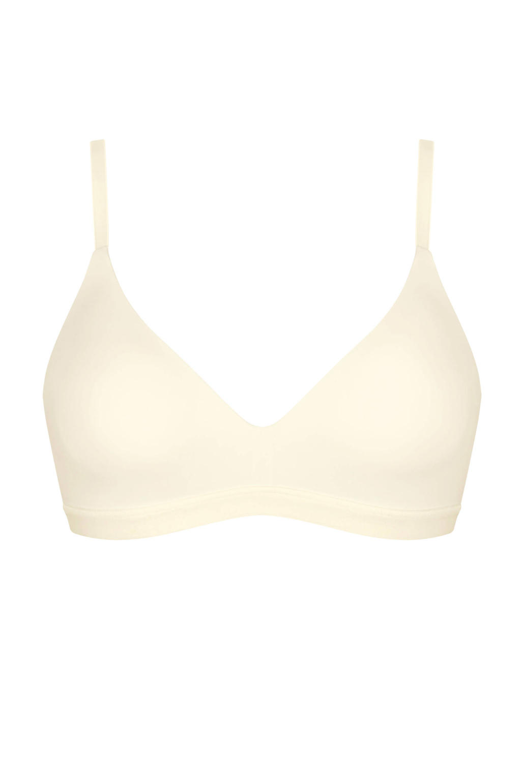 sloggi WOW Comfort 2.0 voorgevormde bh zonder beugel ecru | wehkamp