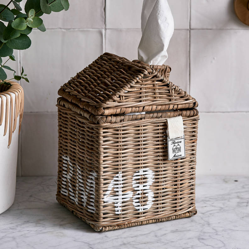 Riviera Maison tissuebox Rustic Rattan RM 48 | wehkamp