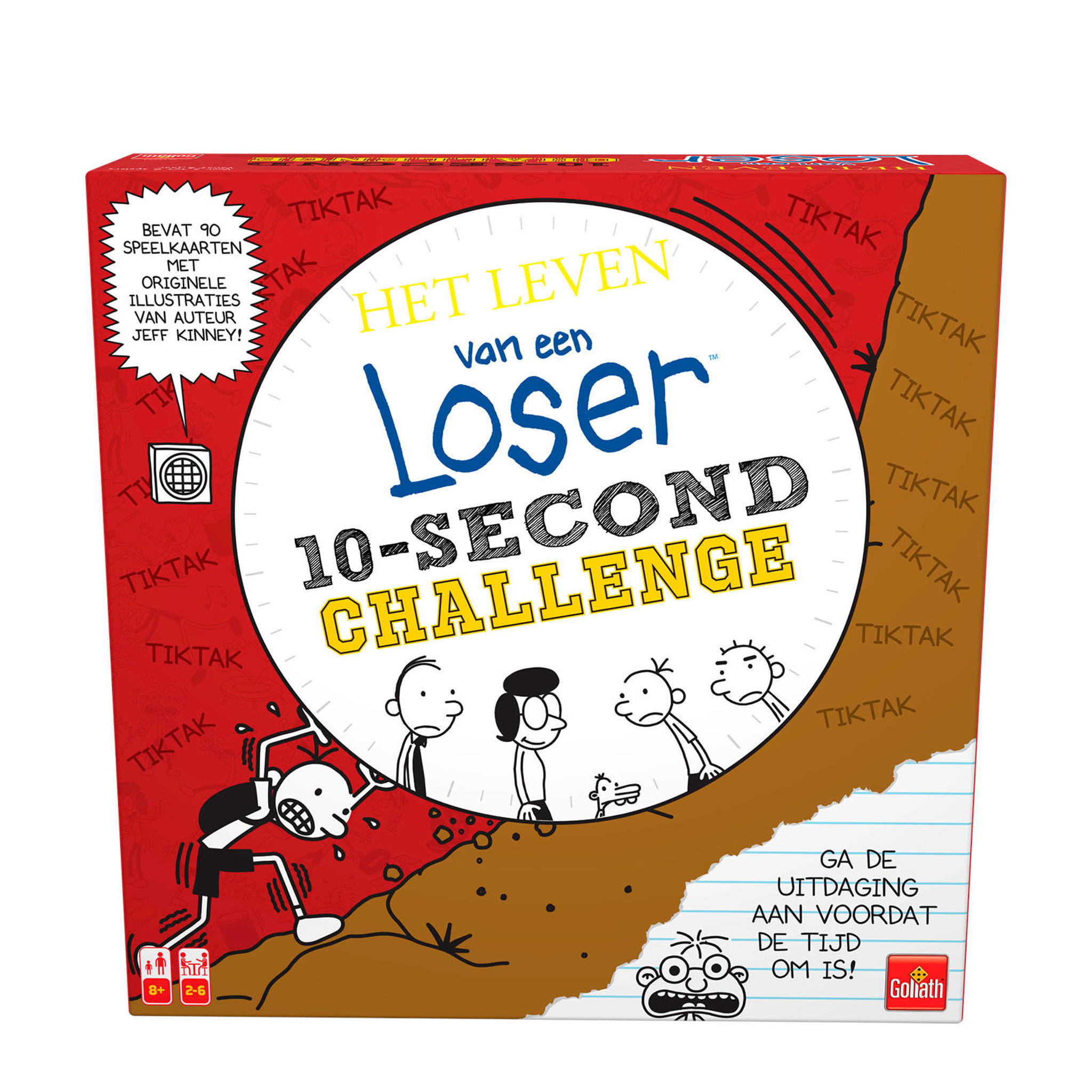 Goliath Het Leven van een Loser 10 Seconden Challenge bordspel | wehkamp