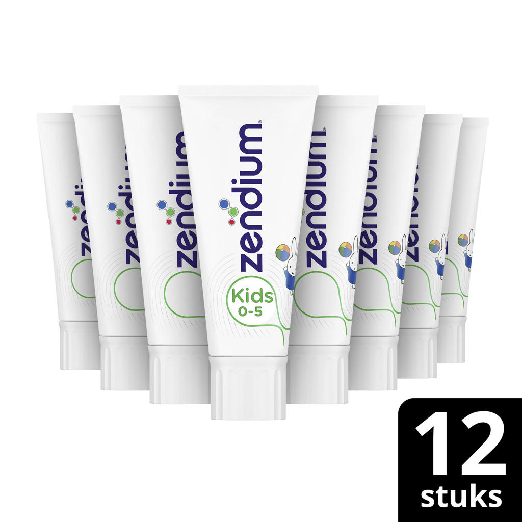 Zendium Kids 0-5jr tandpasta - 12 x 50 ml | wehkamp