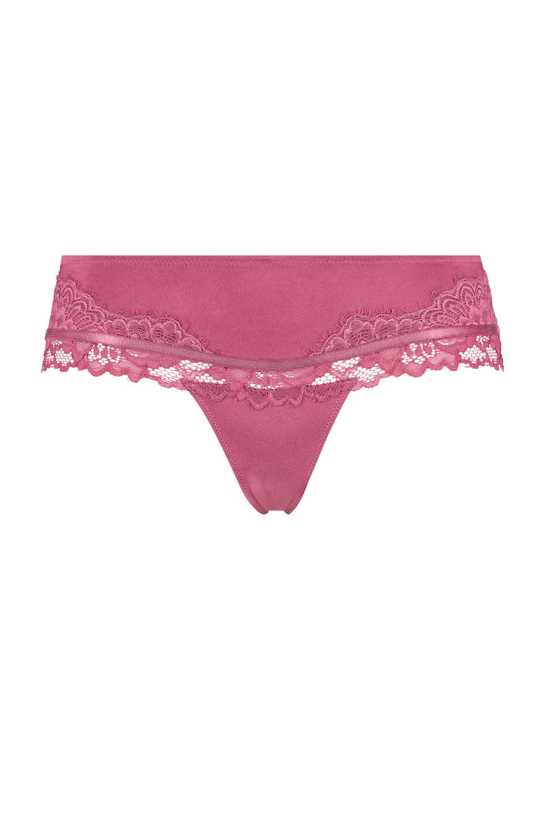 Hunkemöller string Yvonne bordeaux | wehkamp