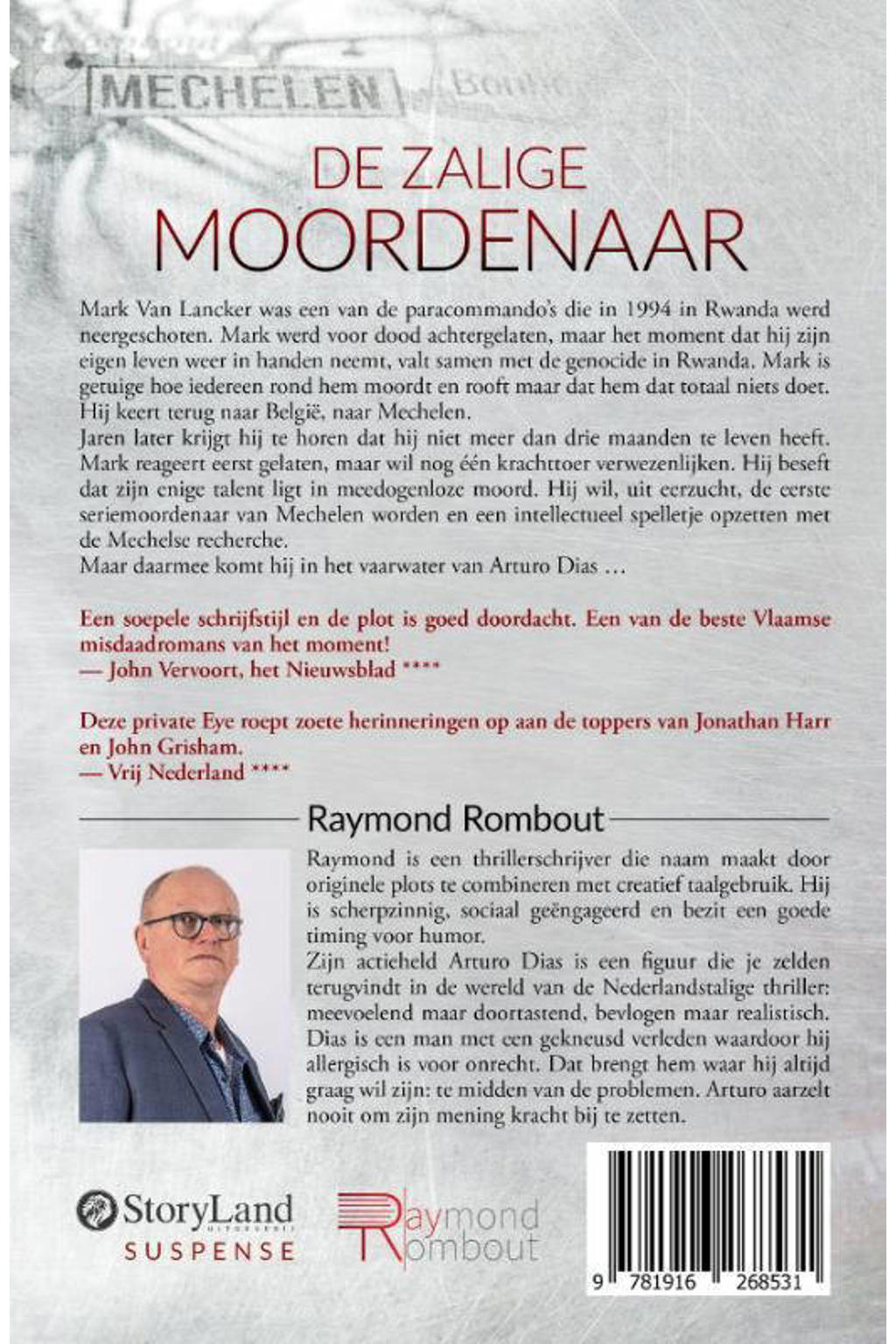 Raymond Rombout De Zalige Moordenaar | wehkamp