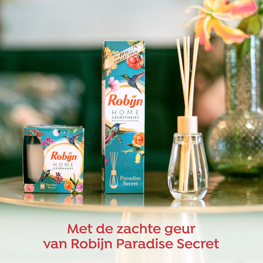Robijn Home Paradise Secret Geurkaars - 6 x 115 gram ...