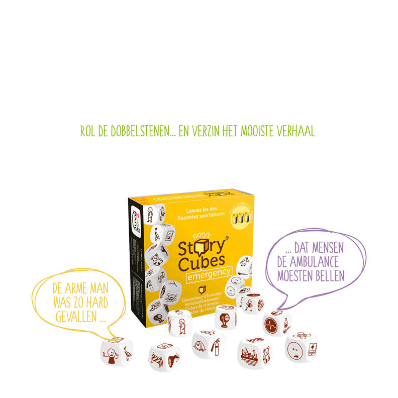 Zygomatic Board Game Studio Rory's Story Cubes Emergency | wehkamp