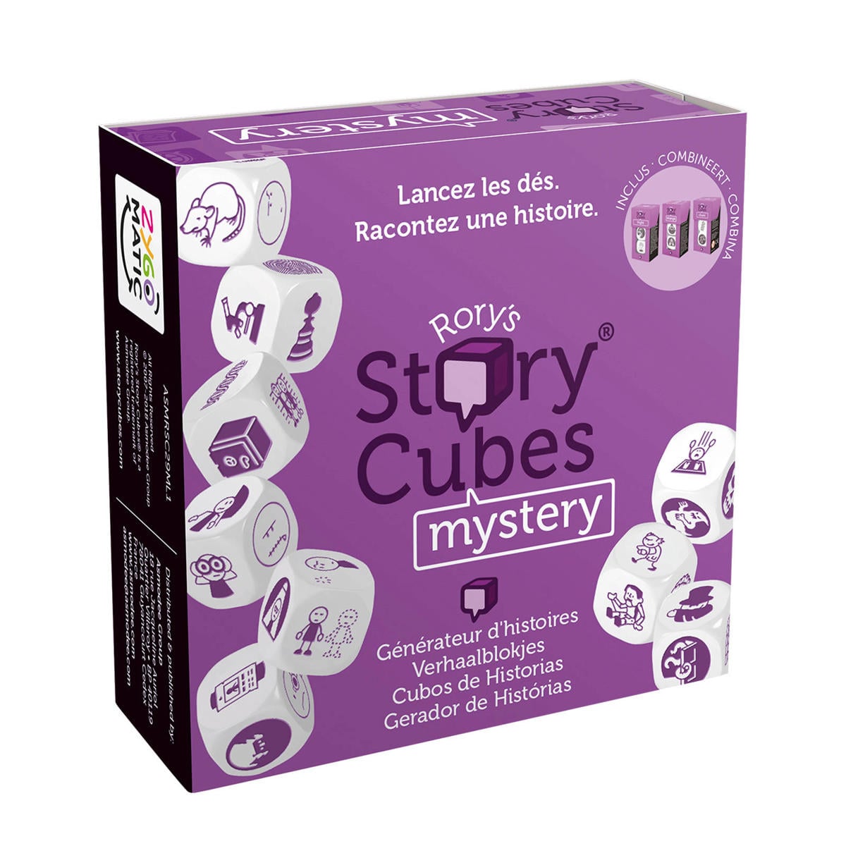 Zygomatic Board Game Studio Rory's Story Cubes Mystery | wehkamp