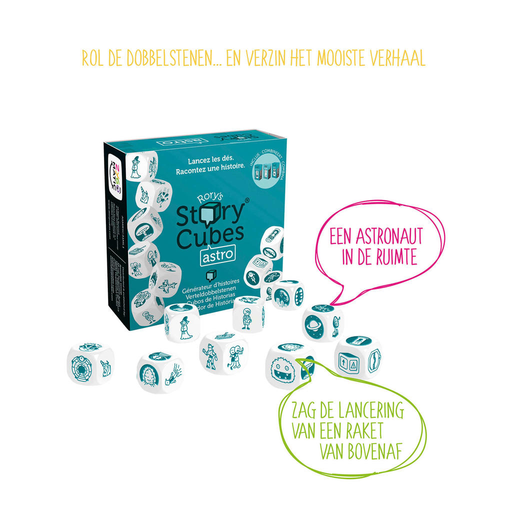 Zygomatic Board Game Studio Rory's Story Cubes Astro | wehkamp