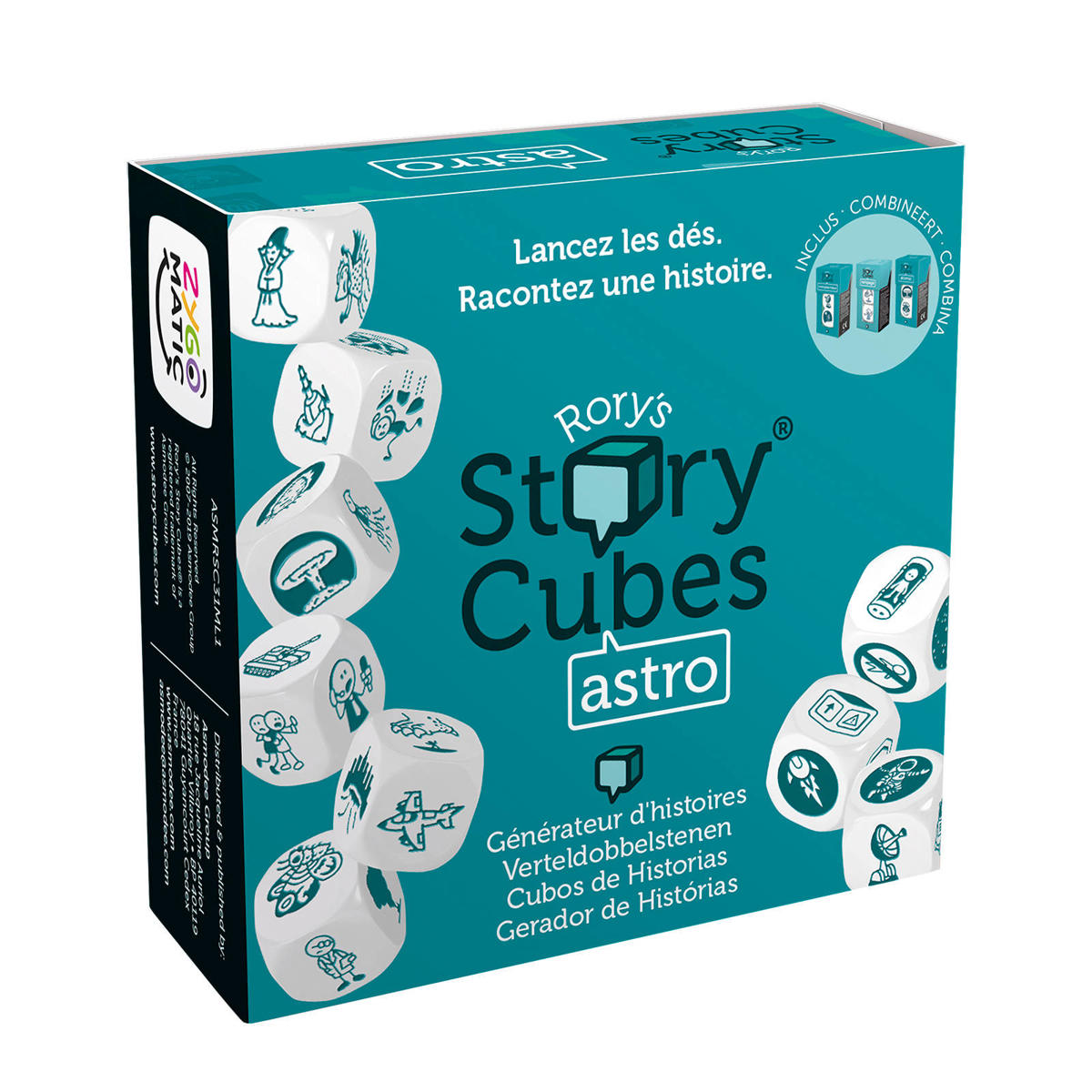 Zygomatic Board Game Studio Rory's Story Cubes Astro | wehkamp