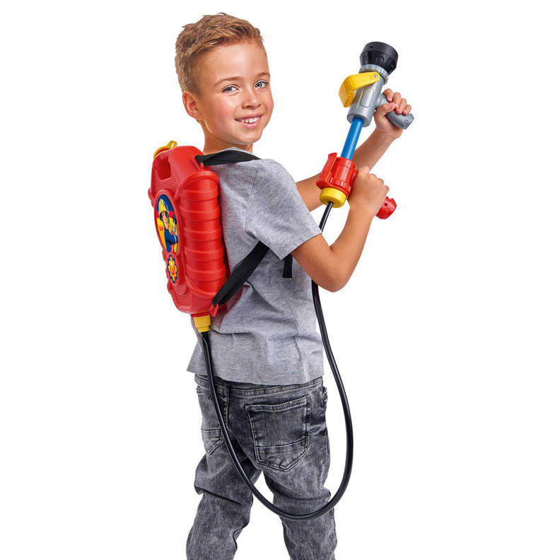 Simba Brandweerman Sam Waterpistool Tank | wehkamp