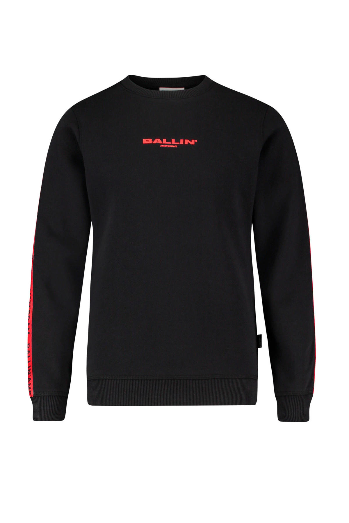 Ballin sweater met logo zwart | wehkamp