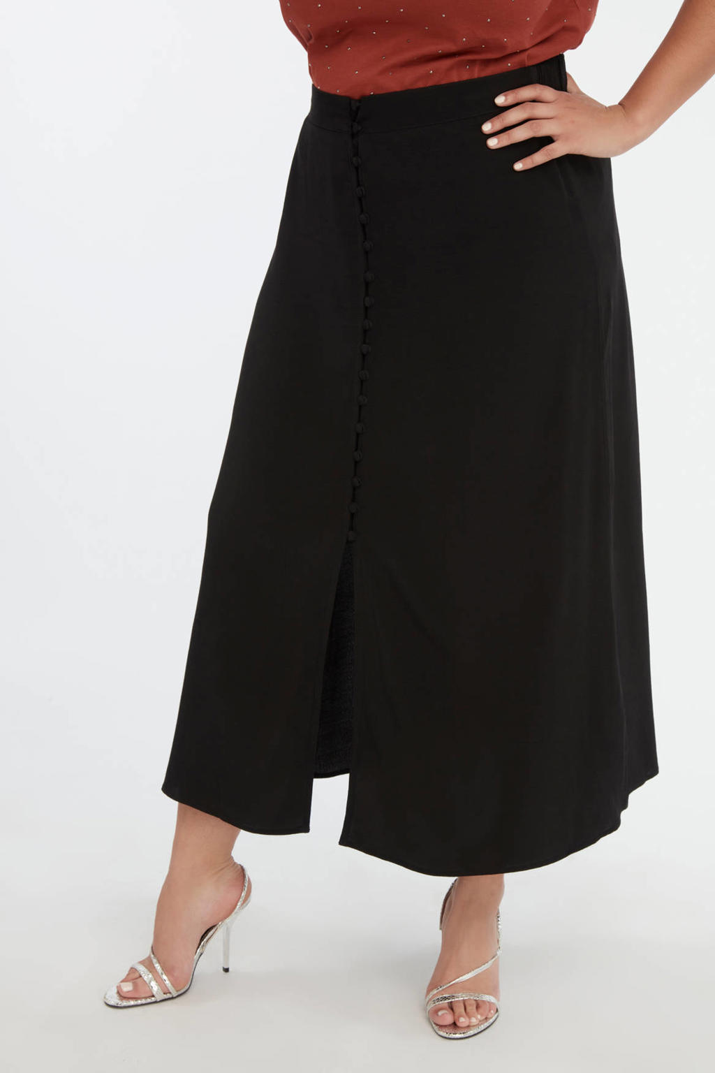 MS Mode rok zwart | wehkamp