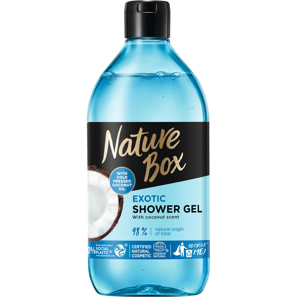 Nature Box Coconut Moisture &Freshness douchegel - 385 ml | wehkamp