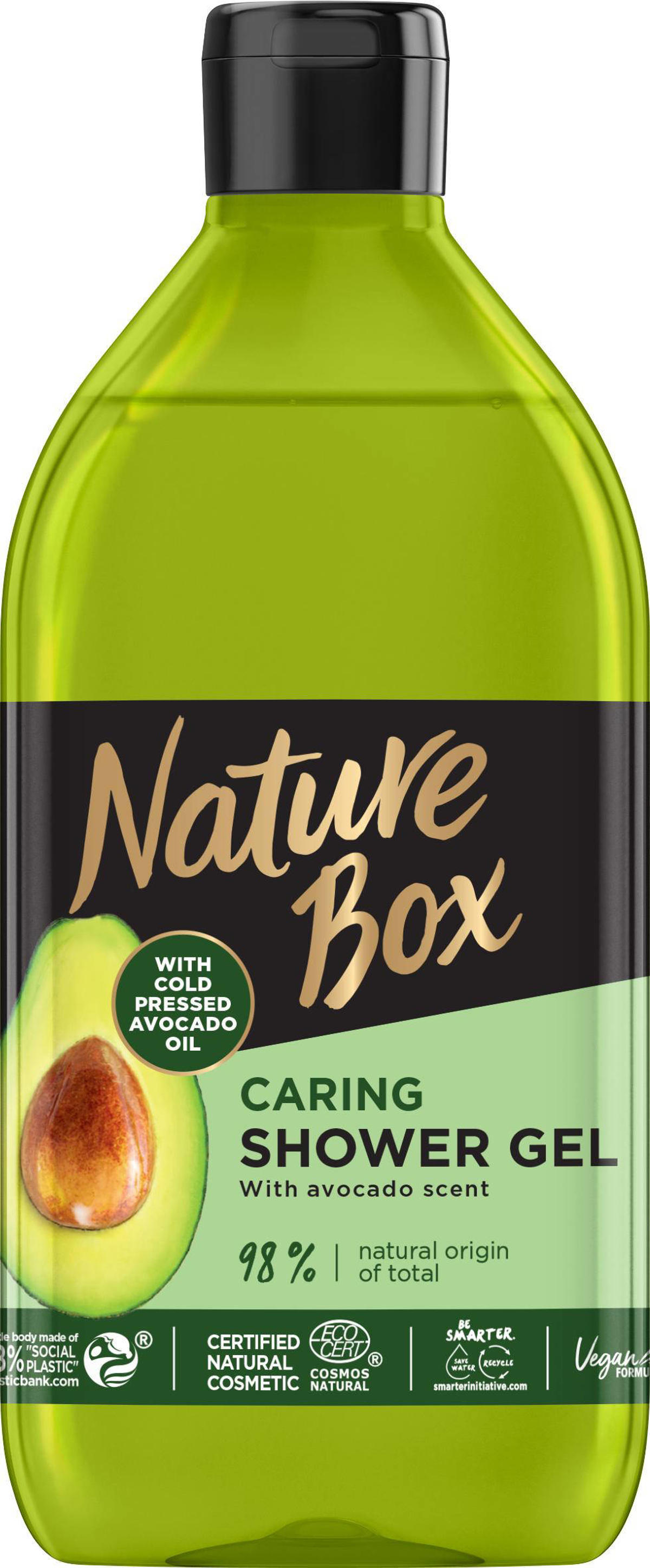 Nature Box Avocado Rescue douchegel - 385 ml | wehkamp