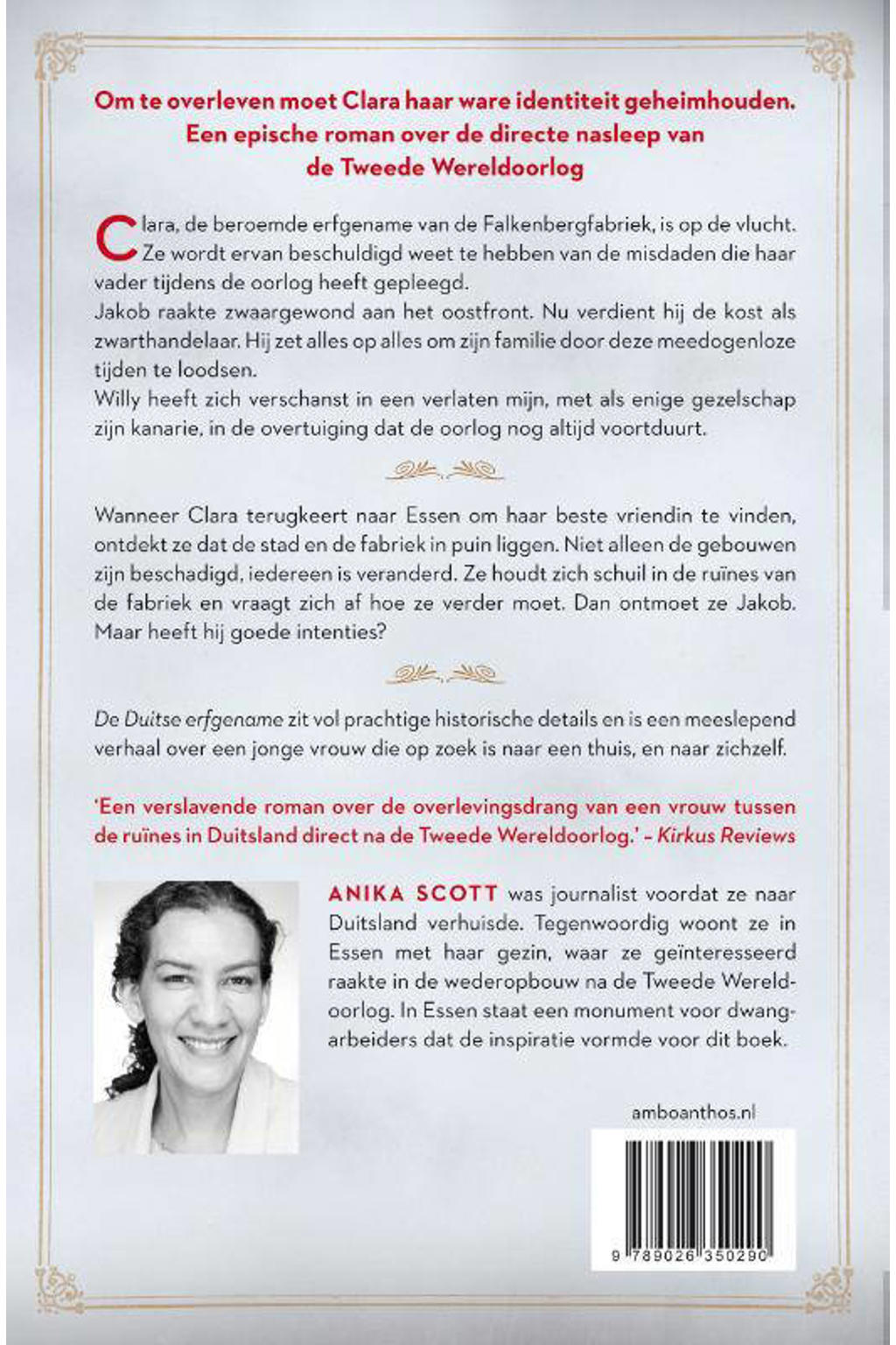 Anika Scott De Duitse erfgename | wehkamp