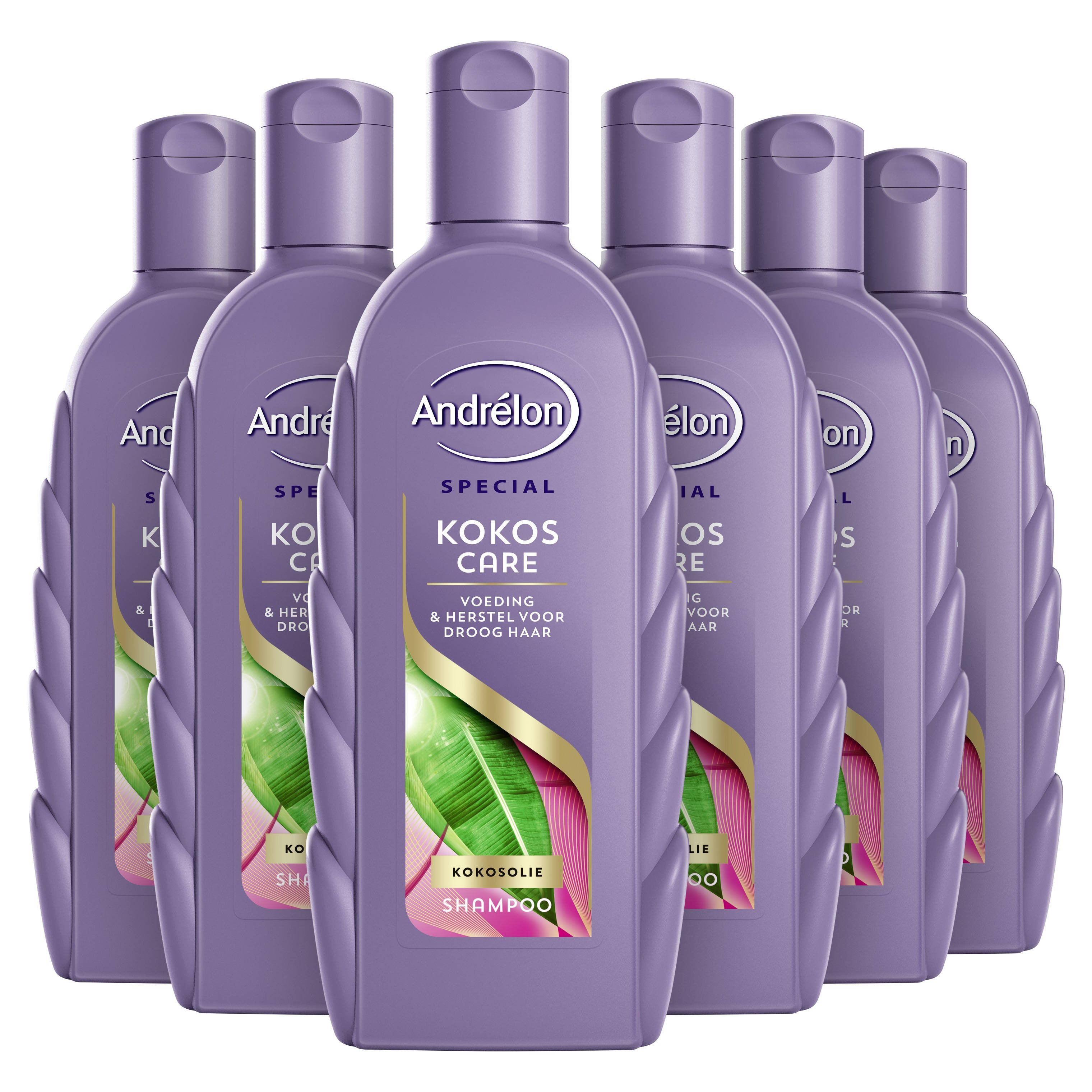 Andrelon Special Kokos Care shampoo - 6 x 300 ml | wehkamp