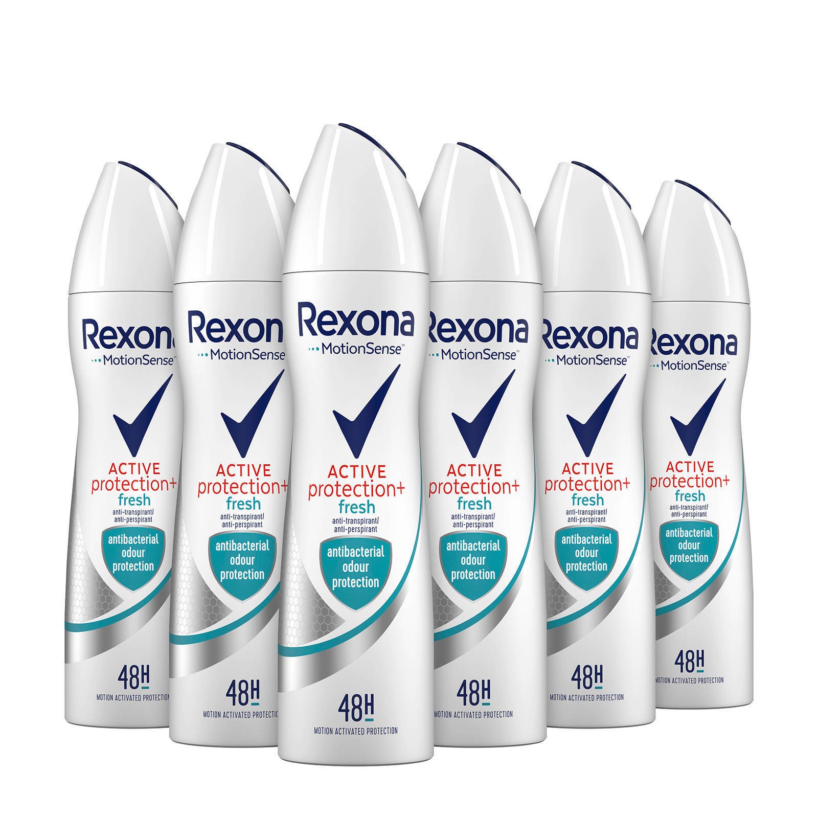 Rexona Women Active Protection Fresh anti-transpirant spray - 6 x 150 ...