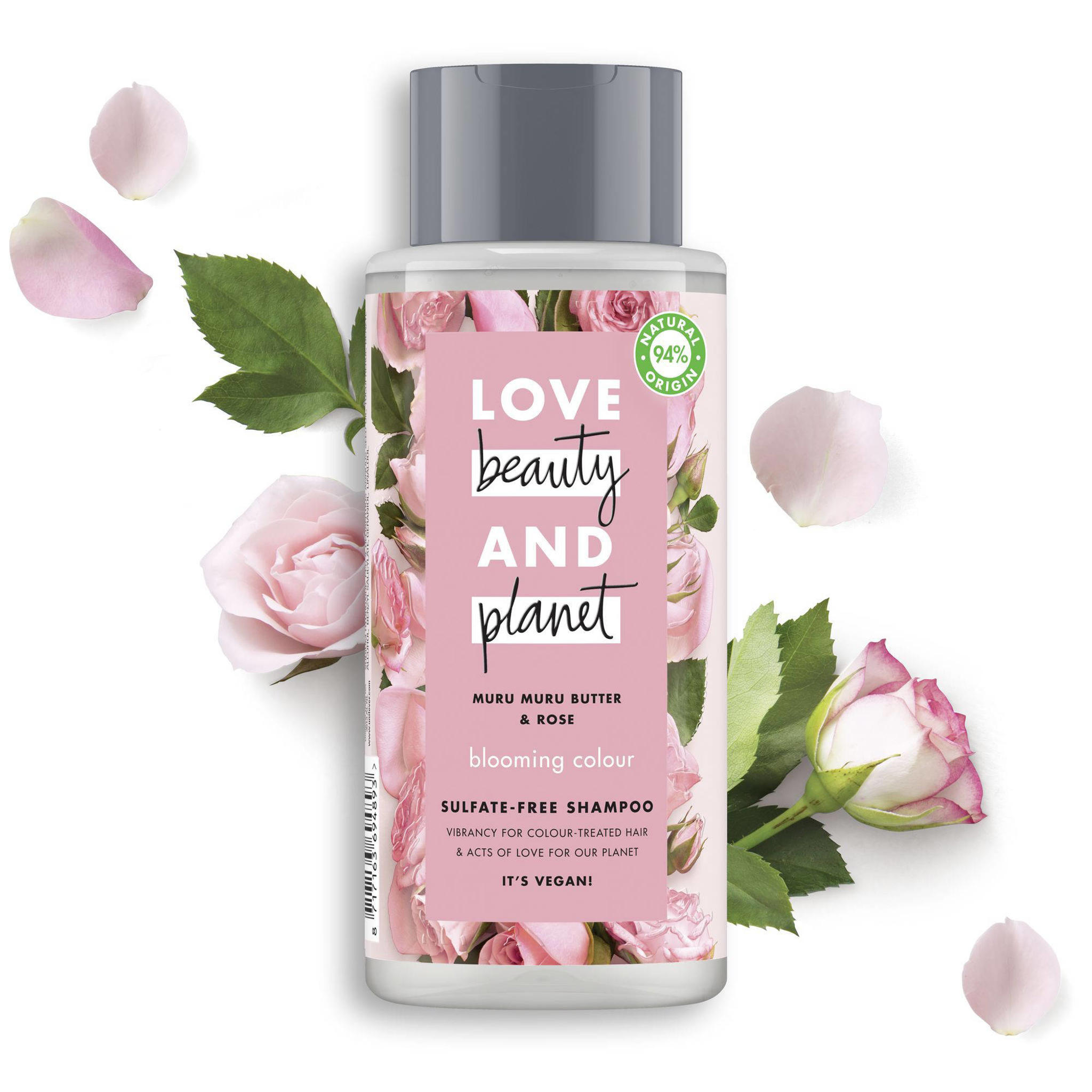 Love Beauty and Planet Muru Muru Butter & Rose Blooming Colour shampoo ...