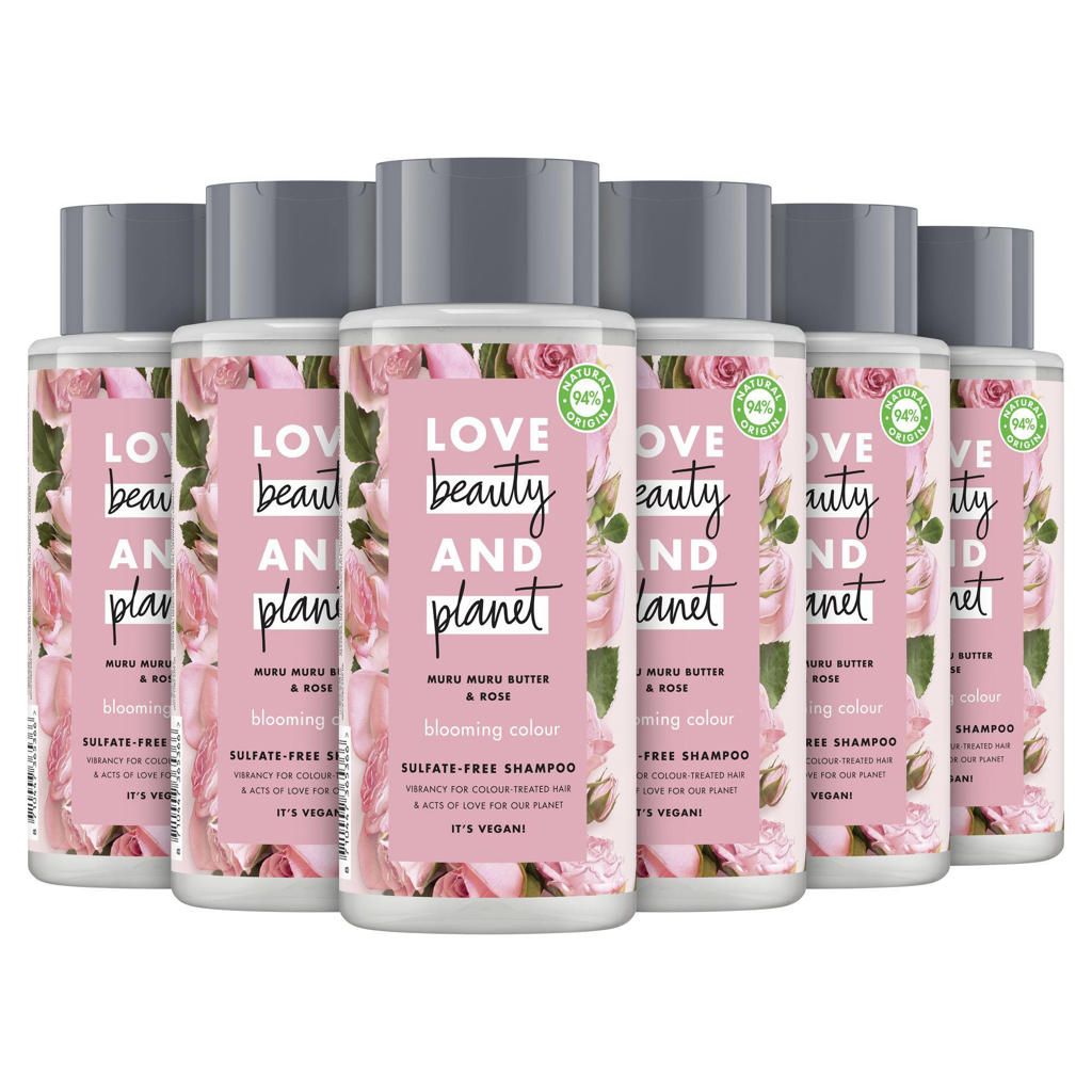 Love Beauty and Planet Muru Muru Butter & Rose Blooming Colour shampoo ...