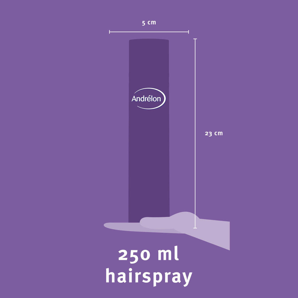Andrélon Styling Kokosboost haarspray - 6 x 250 ml | wehkamp