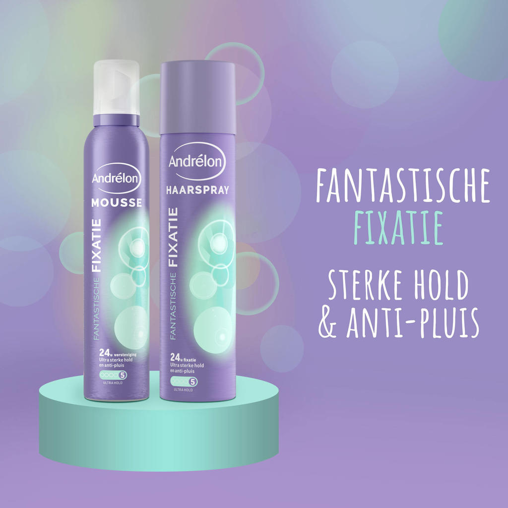 Andrélon Styling Fantastische Fixatie haarmousse - 6 x 200 ml | wehkamp