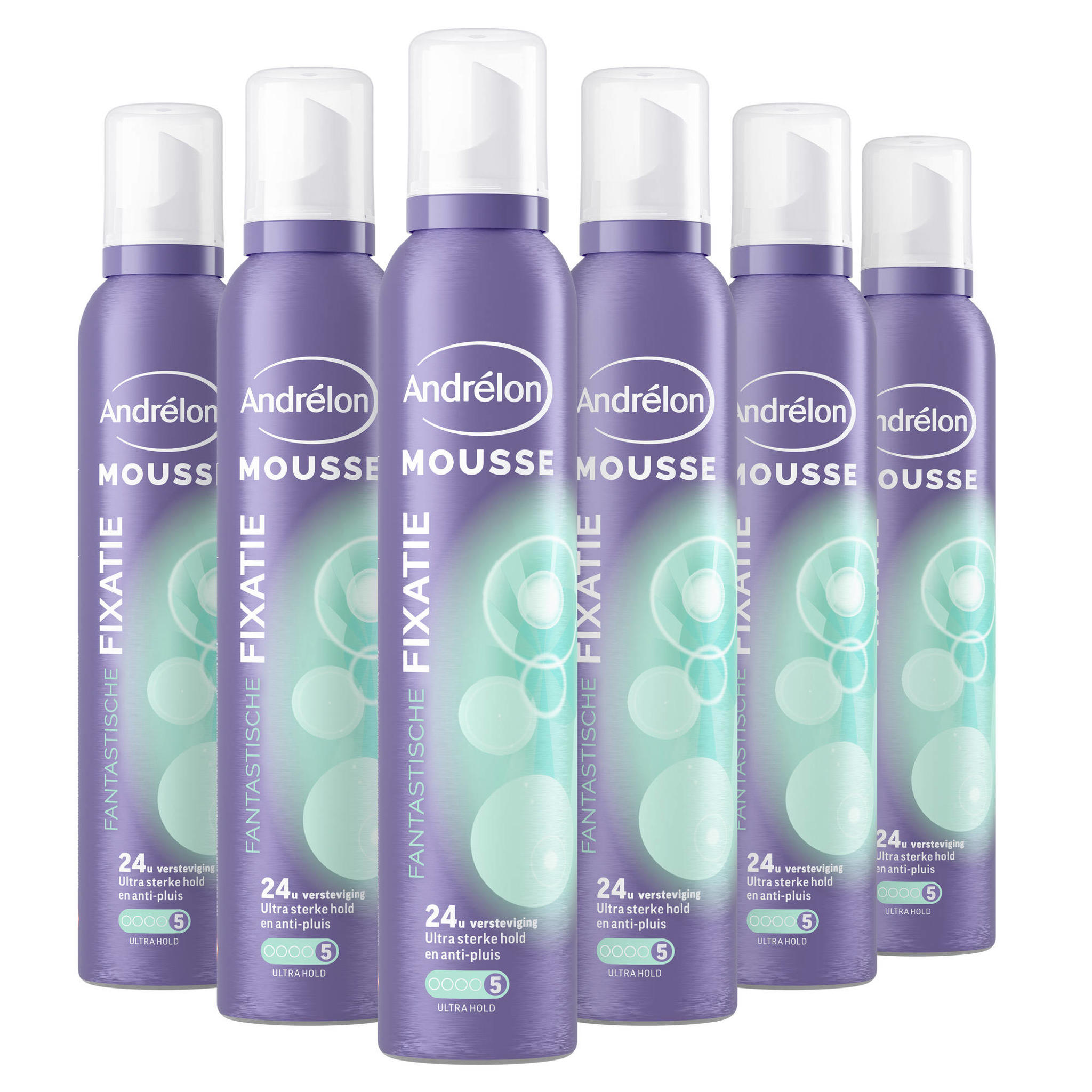 Andrélon Styling Fantastische Fixatie haarmousse - 6 x 200 ml | wehkamp