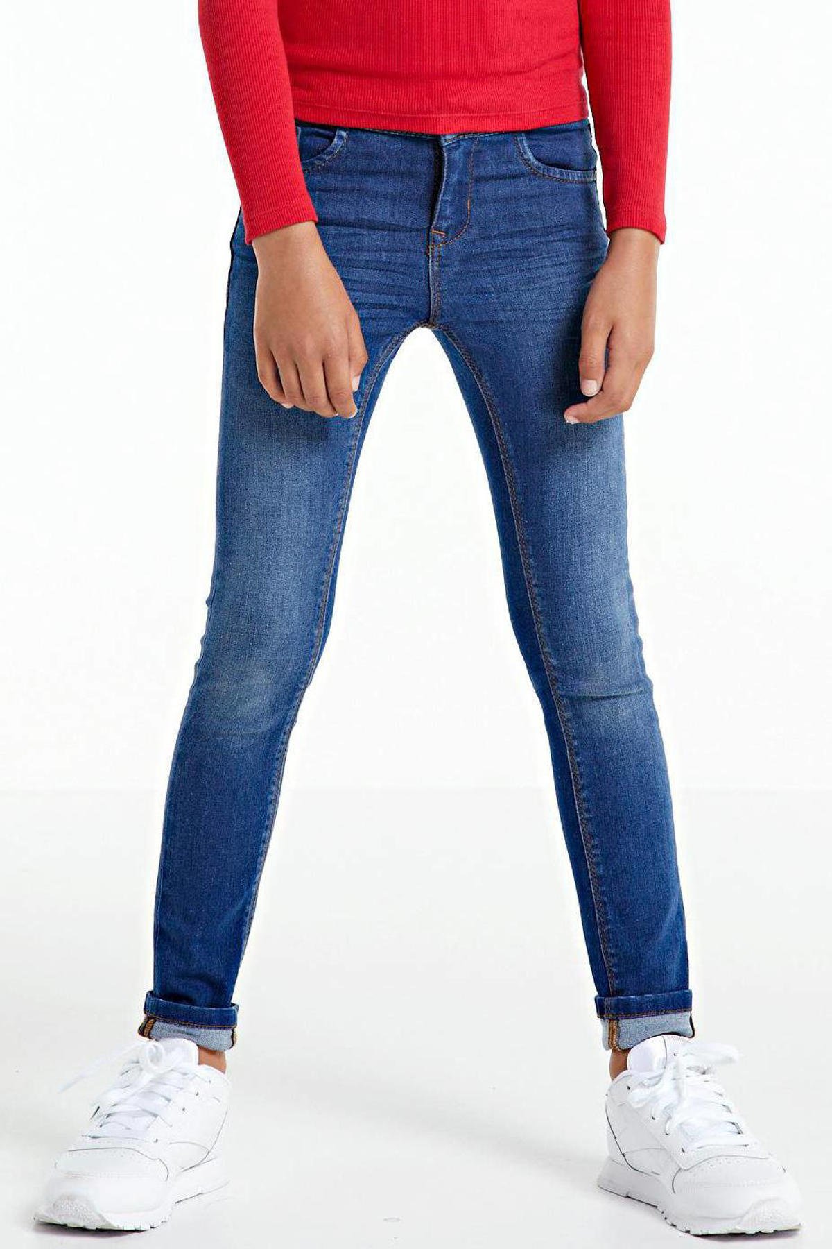 NAME IT KIDS skinny jeans NKFPOLLY stonewashed | wehkamp