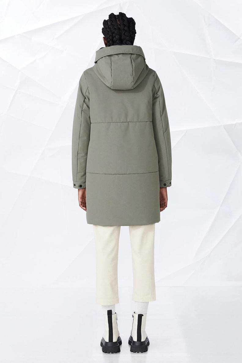 Elvine parka jas Tiril castor green | wehkamp