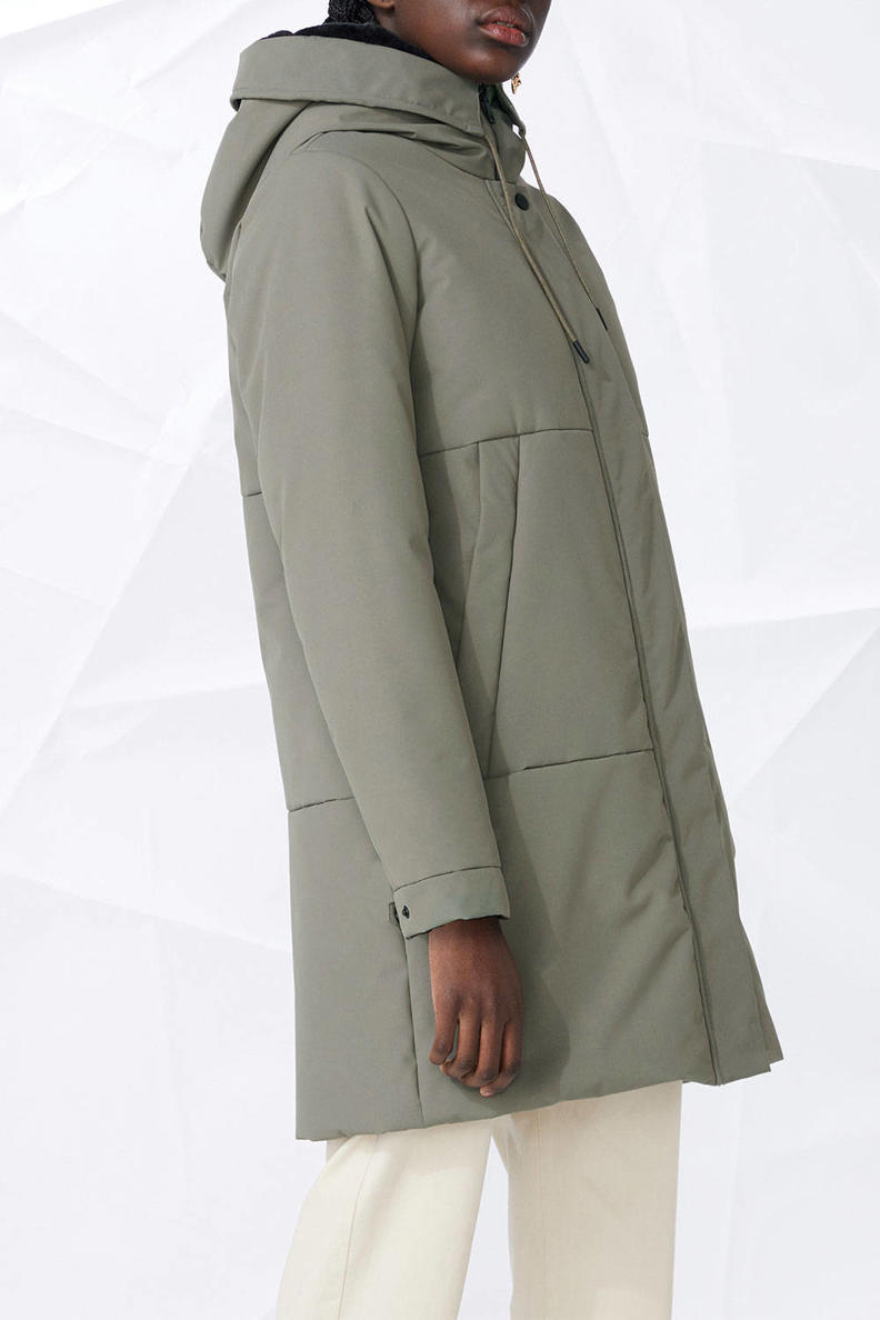 Elvine parka jas Tiril castor green | wehkamp