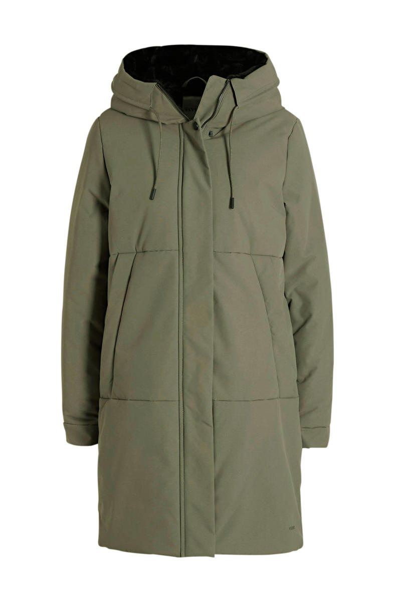 Elvine parka jas Tiril castor green | wehkamp