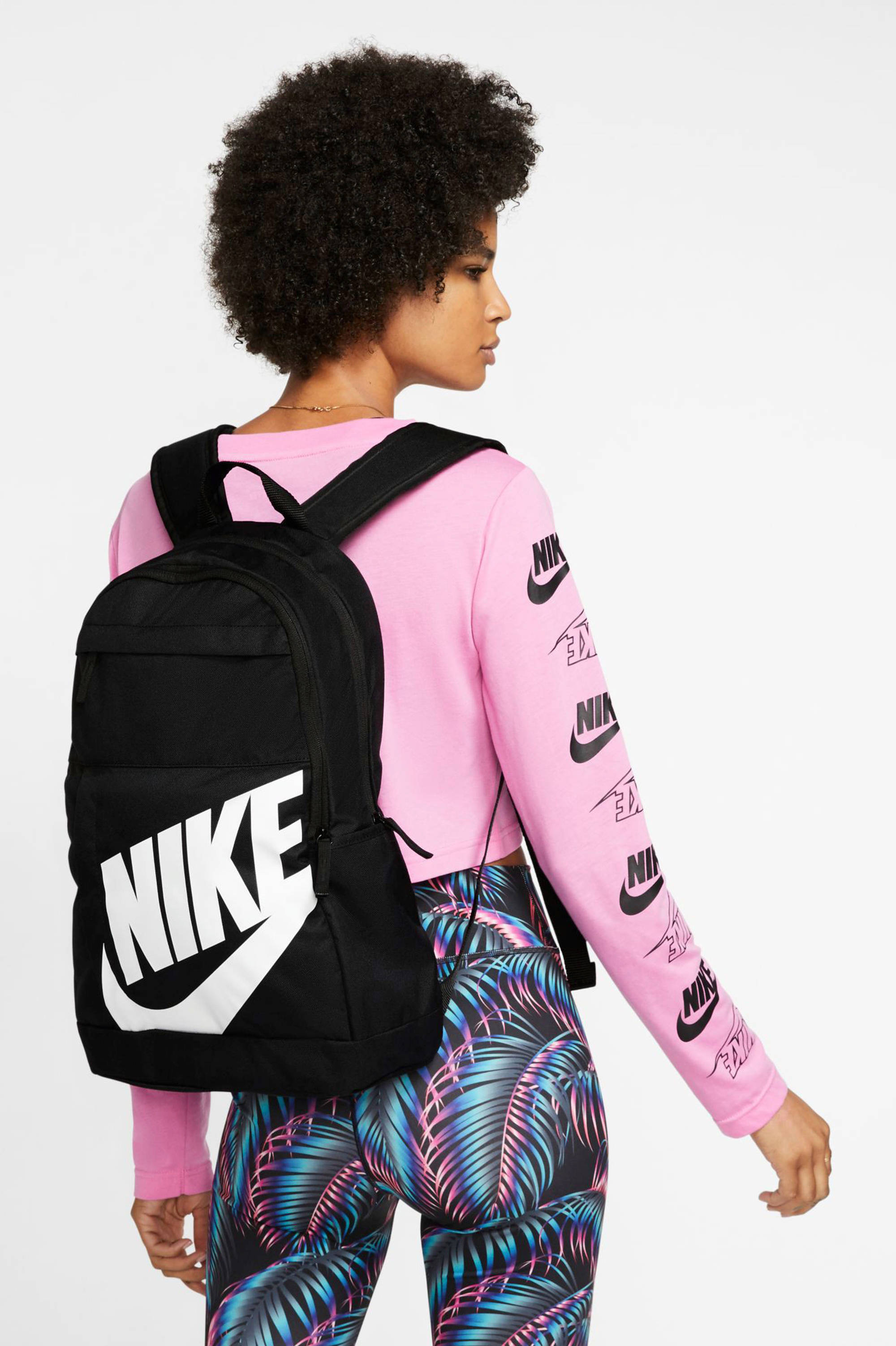 Nike rugzak Elemental 2.0 zwart/wit | wehkamp