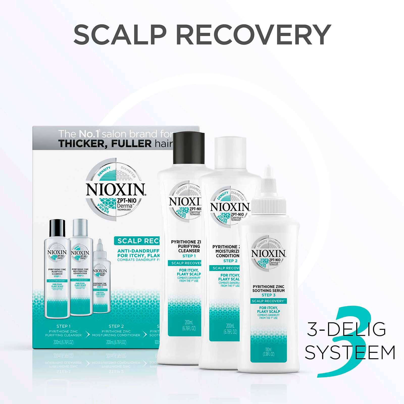 Nioxin Scalp recovery kit - 200 ml +200 ml +100 ml | wehkamp