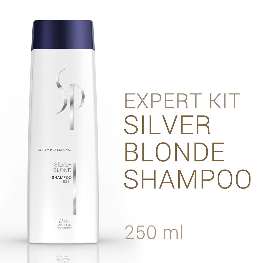 Wella SP Silver Blond shampoo - 250 ml | wehkamp
