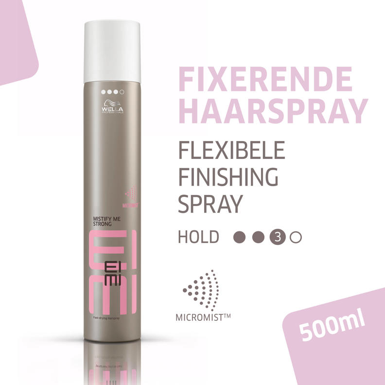 Wella Professionals EIMI Mistify Me Strong haarspray - 500 ml | wehkamp