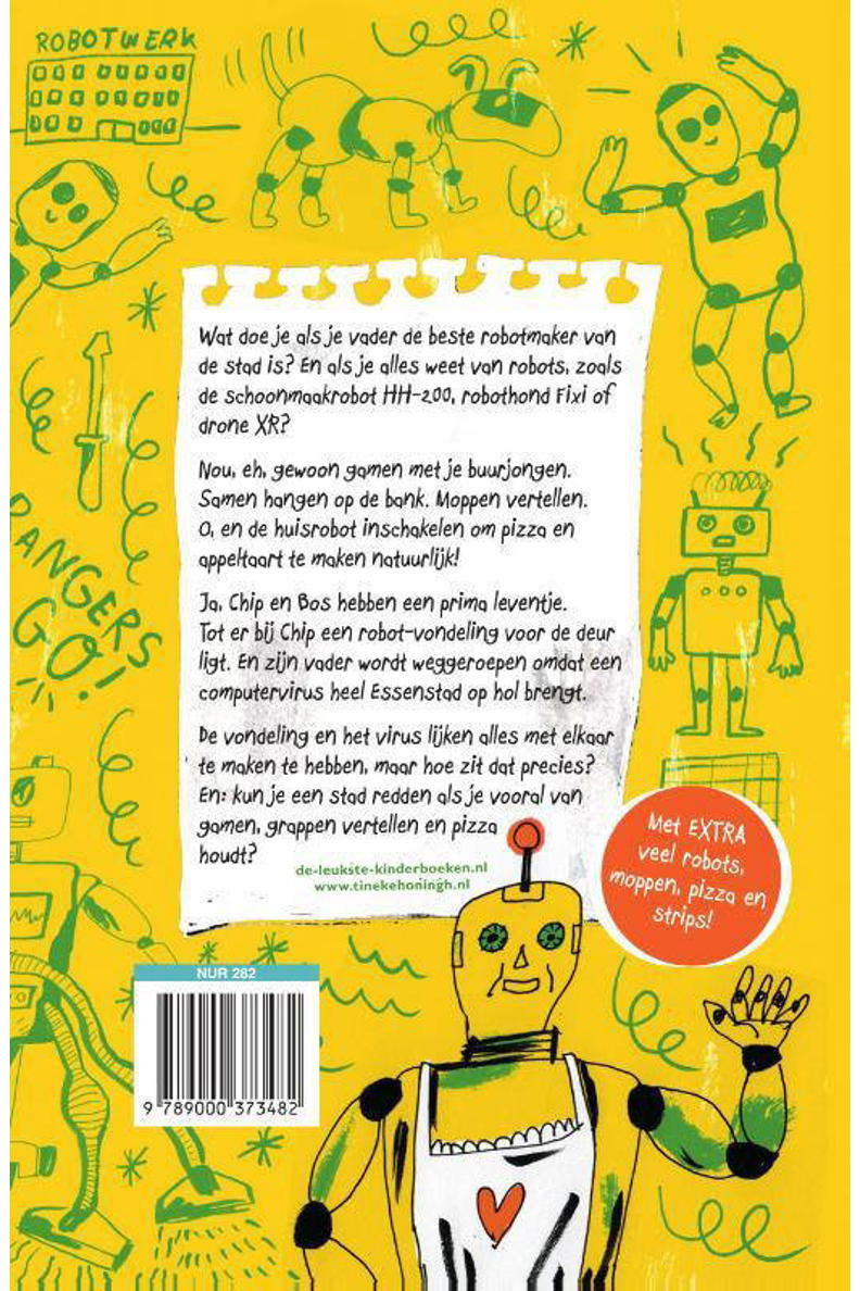 Tineke Honingh Chip & Bos: Chip & Bos - Roborangers! | wehkamp