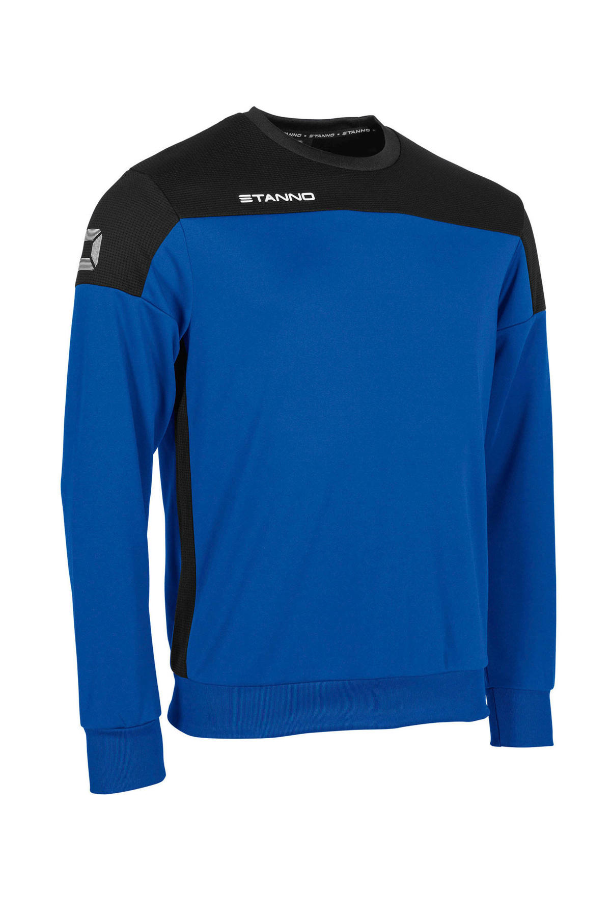 Stanno Junior voetbalsweater blauw/zwart | wehkamp