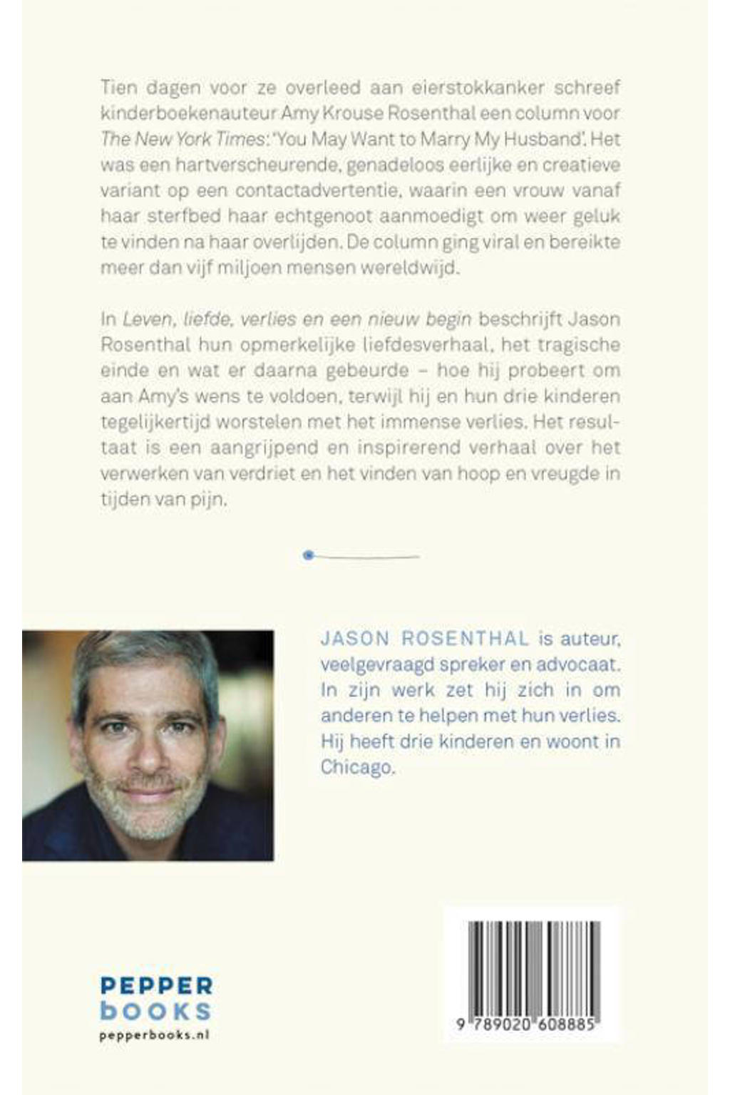 Jason B. Rosenthal Leven, liefde, verlies en een nieuw begin | wehkamp